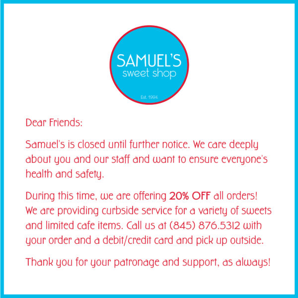 Home - Samuel's Sweet Shop